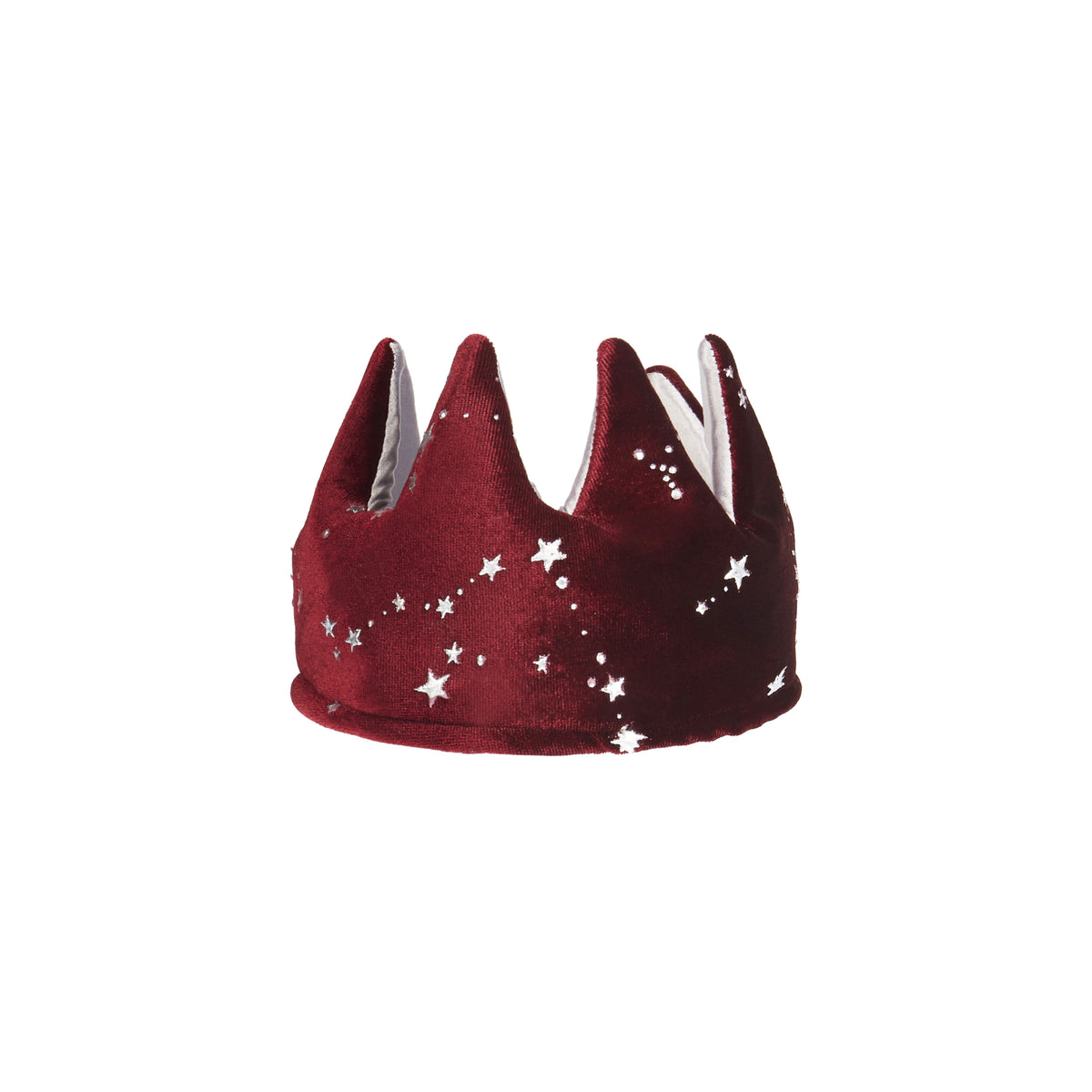 Mystical Velvet Crown - Burgundy | The Original Party Bag Company
