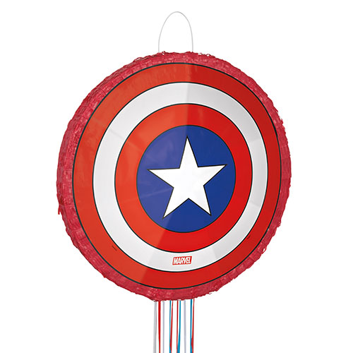 Captain America Pinata | Marvel Superhero Party Supplies | Party Shop ...