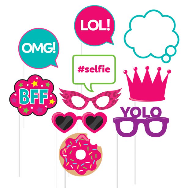Doughnut Photo Props | Photo Booth Props | Themed Party Supplies – The ...