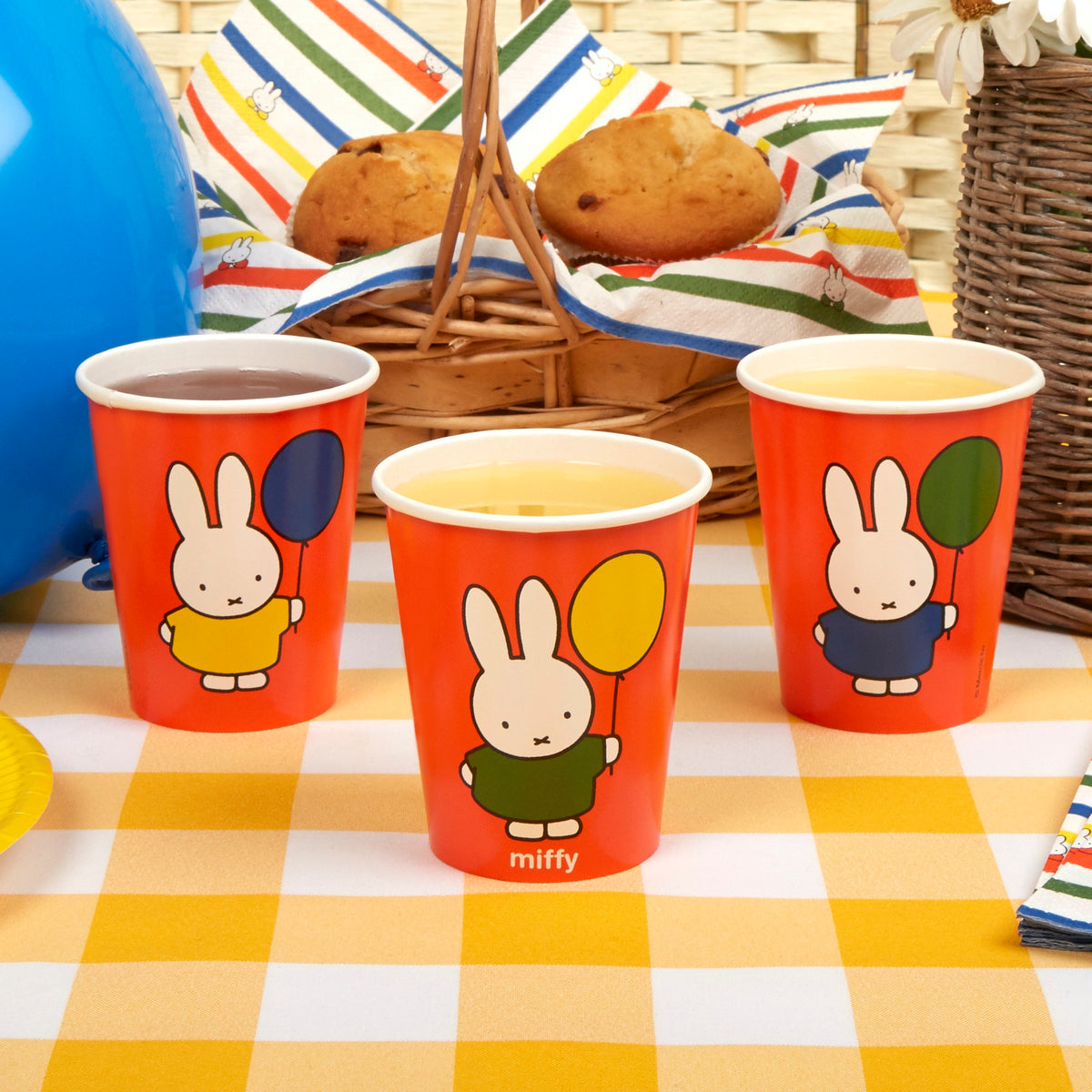 Miffy Birthday Cups (Pk8) – The Original Party Bag Company