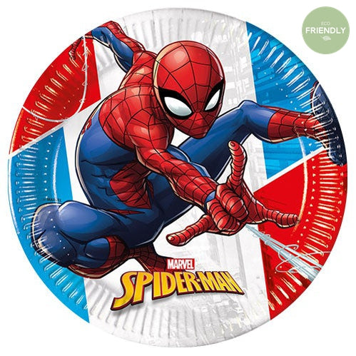 Spiderman Party Plates | Marvel Comic Superhero Party Supplies | Party ...