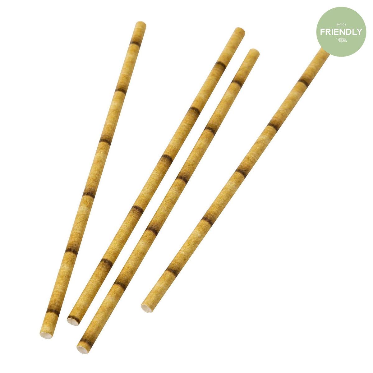 Bamboo Paper Straws - Eco Paper Party Supplies – The Original Party Bag ...